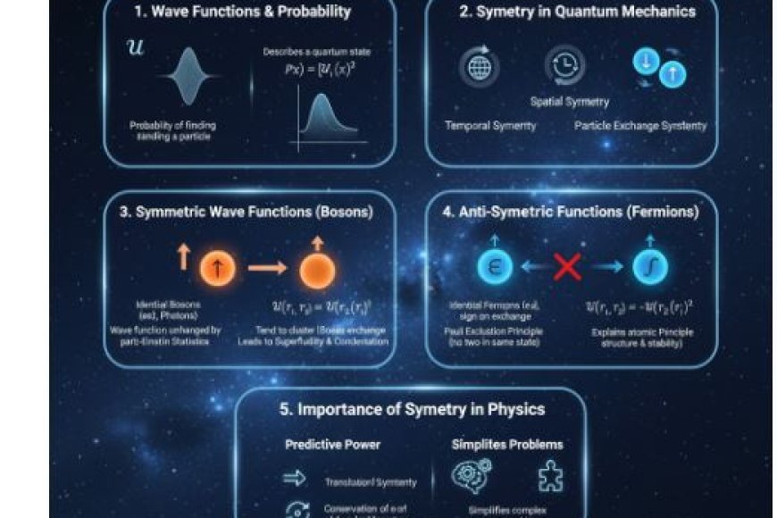 Symmetric and Anti-Symmetric Wave Functions